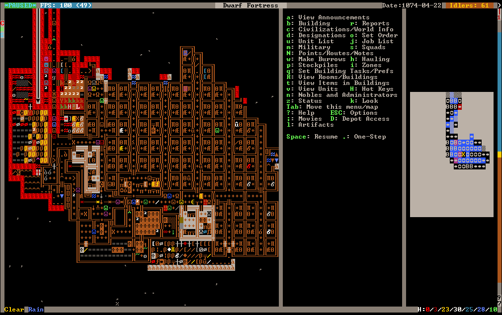 Someone asked a picture of DF for people? Ok . . : r/dwarffortress